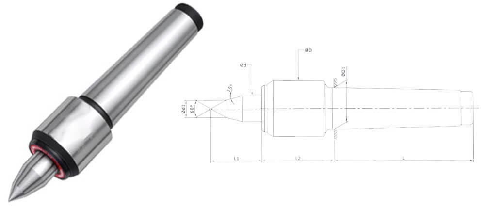 CNC Medium Duty Small Casing Diameter MT4 Extended Point Revolving ...