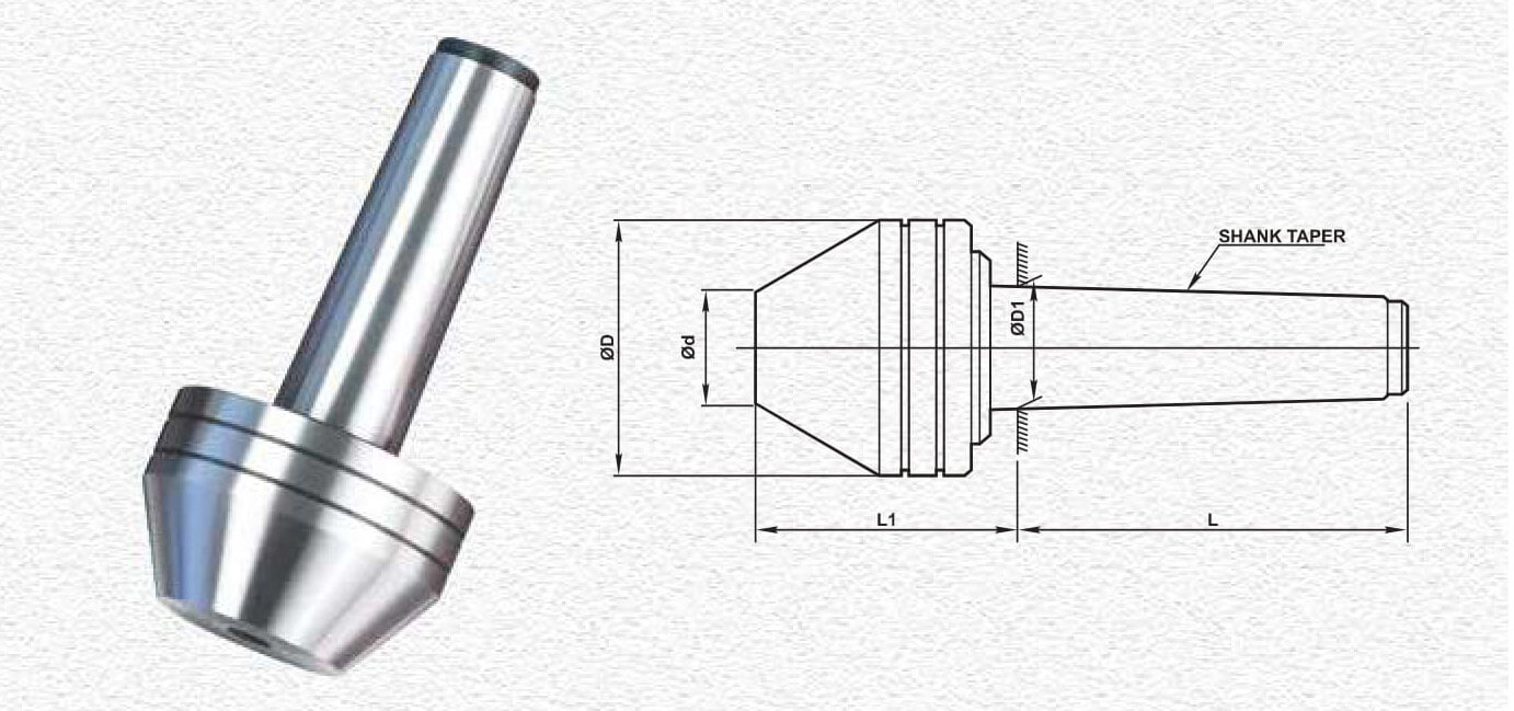 MT4 30-65 Pipe Center - Blunt - 60° Angle Revolving cone (Not Dead) For ...