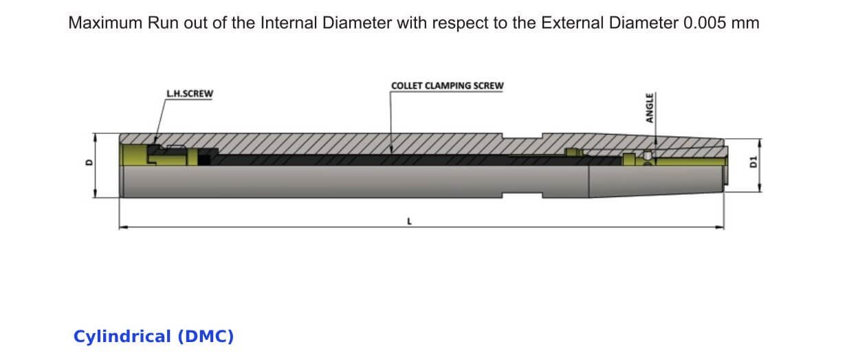 D16 DMC 06 L 150 Cylindrical Die And Mould Chuck