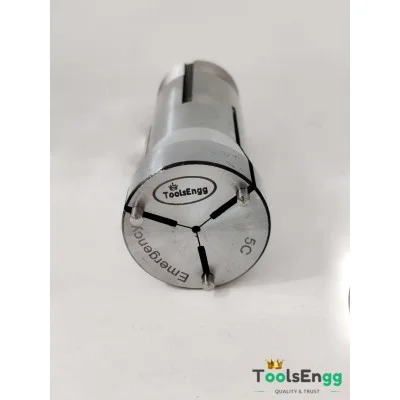 5C-EN2-1, 1/2" Extended Nose Emergency Collet with 1/16" Pilot Hole and ...
