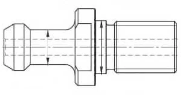 Makino Pull Studs (Inches)