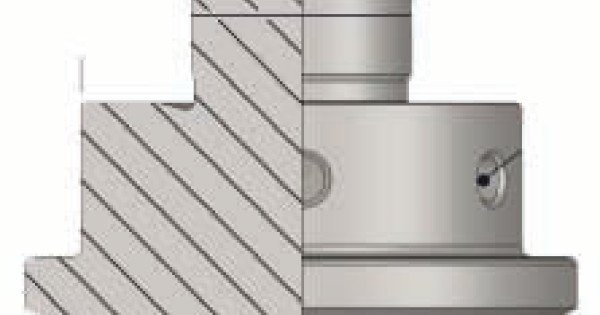 HSK-C 50 WA Ø 20 X 115 - (SCHUTTE 205) Precision Grinding Wheel Arbor ...